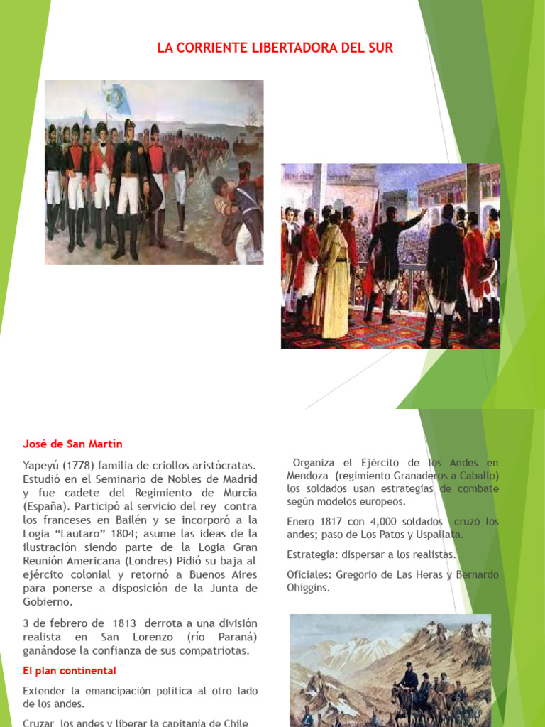 Tema 17 San Martín en El Perú | PDF | Perú