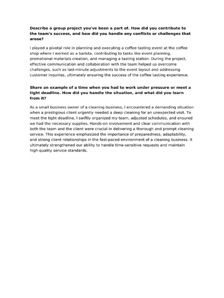 What Successful Applications Look Like | PDF