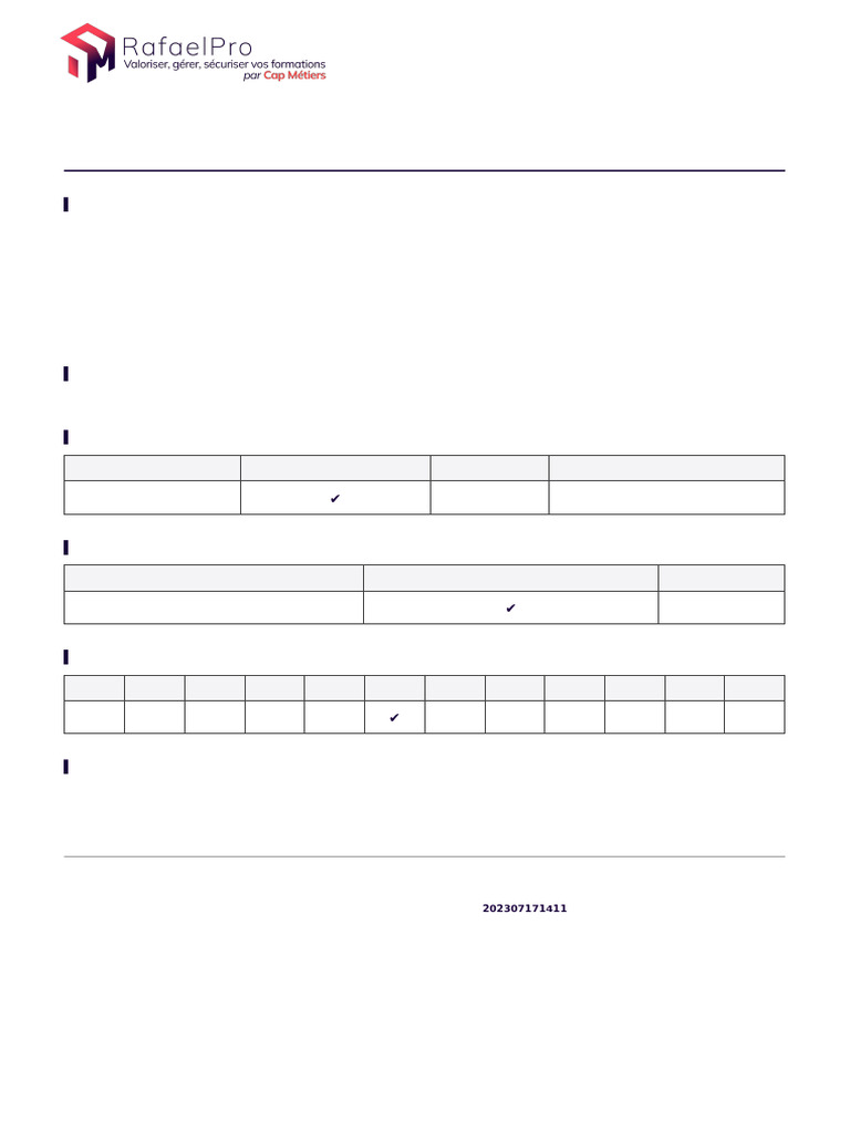 Fiche de Formation - 202307171411 | PDF