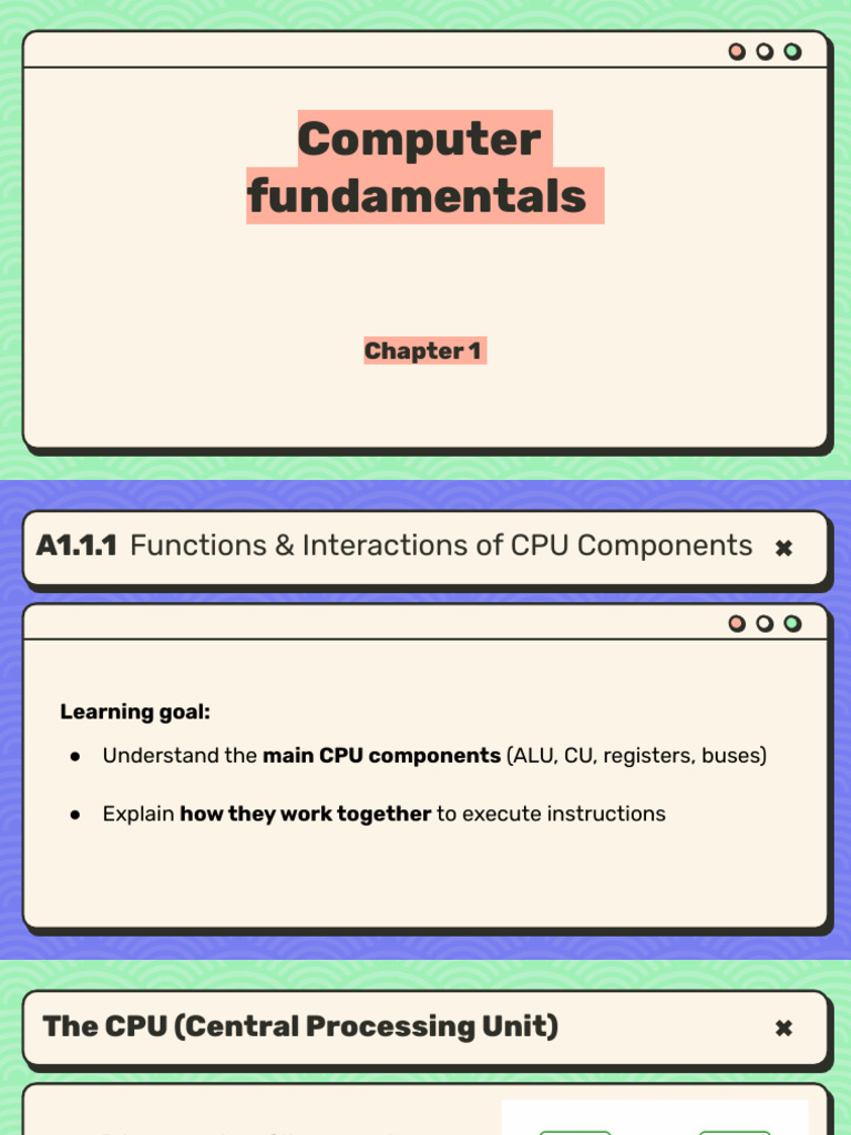 Chapter 1 - Computer fundamentals .pptx (4) | PDF | Solid State Drive ...