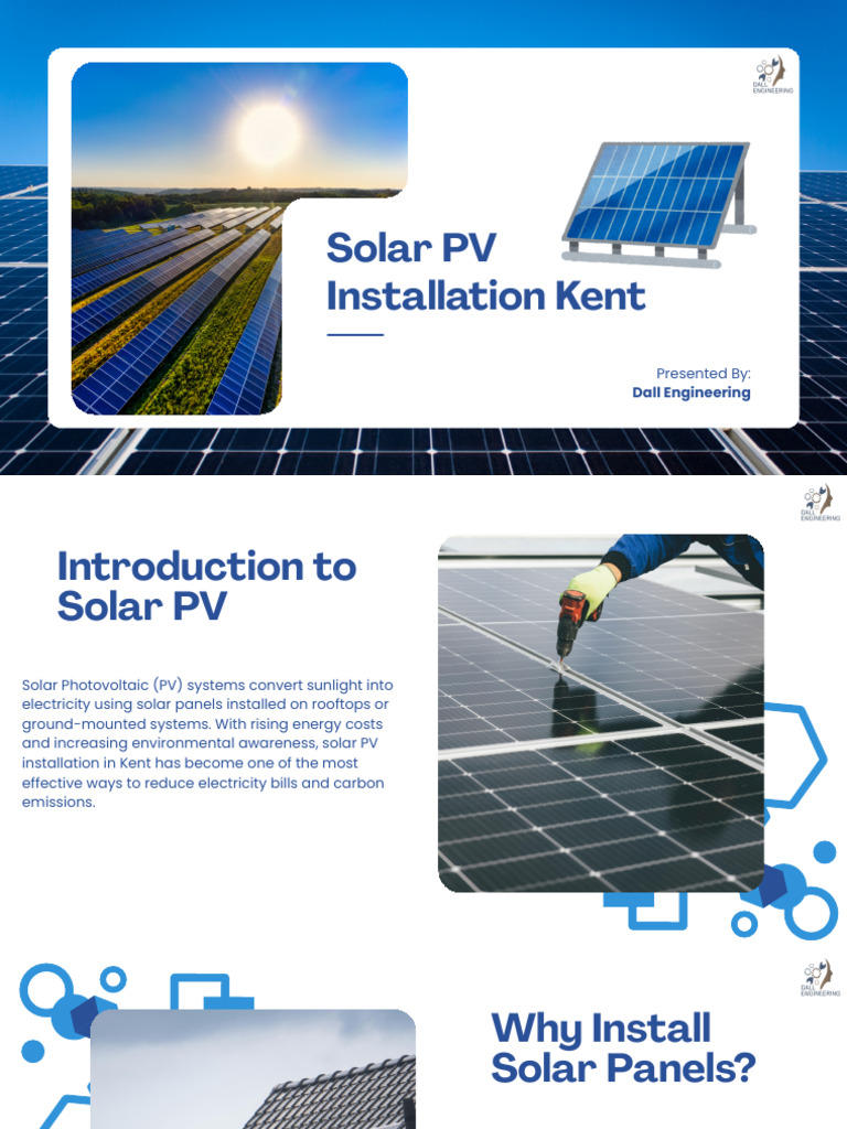 Solar PV installation Kent - Dall Engineering | PDF