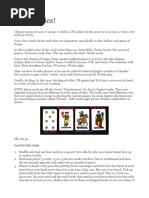 Scopa Card Game Rules and Scoring Guide | PDF | Card Games | Trick ...