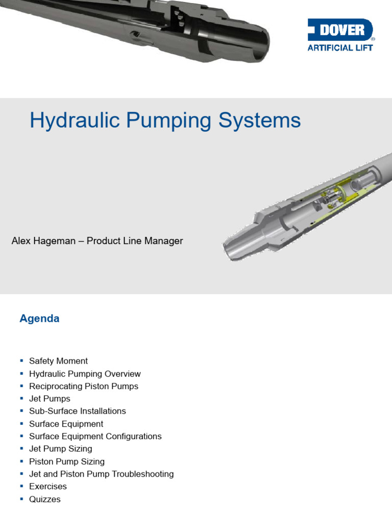 Dover AL - Hydraulics Training Presentation - PEMEX | PDF | Pump ...
