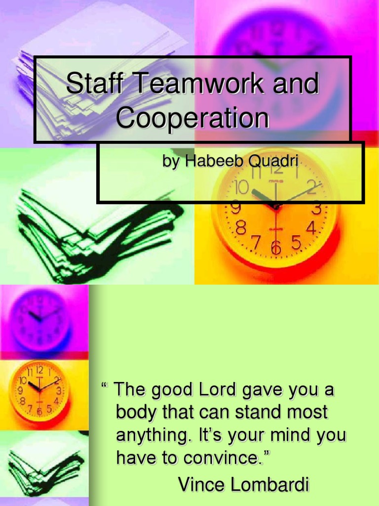 Effective Teamwork Strategies for Success | PDF | Interpersonal ...