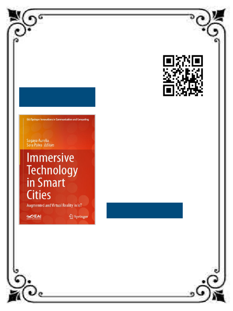 Immersive Technology in Smart Cities: Augmented and Virtual Reality in ...