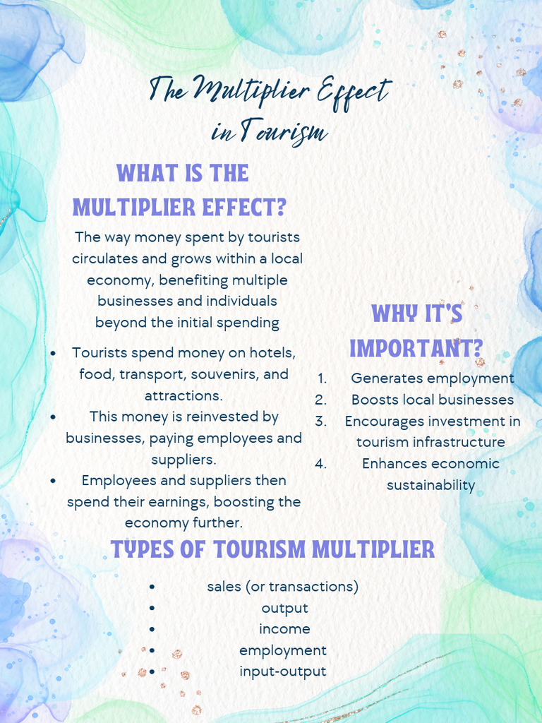 Multiplier Effect in Tourism | PDF