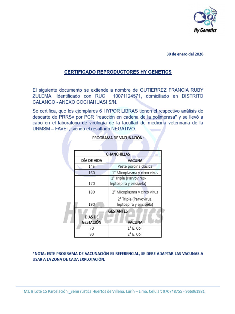 Genealogia - Zulema Rodriguez - 30.01.26 | PDF | Biología ...