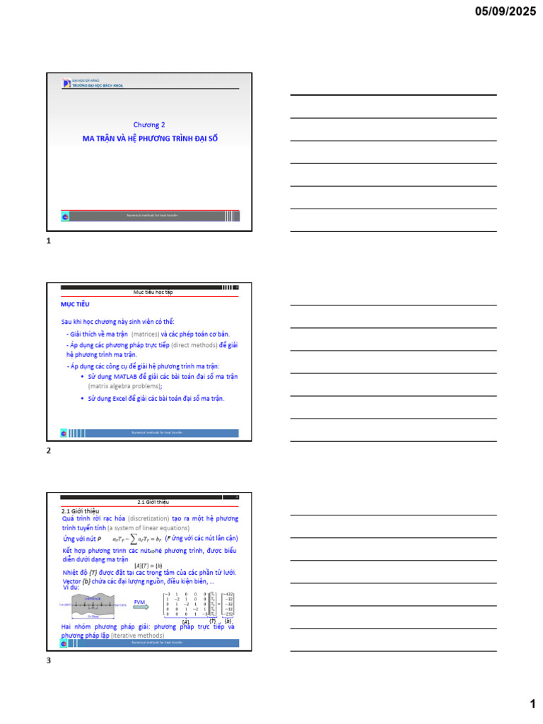 Chapter 2 Matrix Algebra Vietnamese | PDF