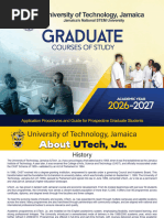 UTech Admissions and Application Guide | PDF | Bachelor's Degree | Nursing