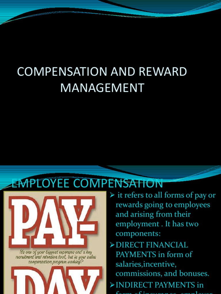 Compensation and Reward Management | PDF | Equal Pay For Equal Work ...