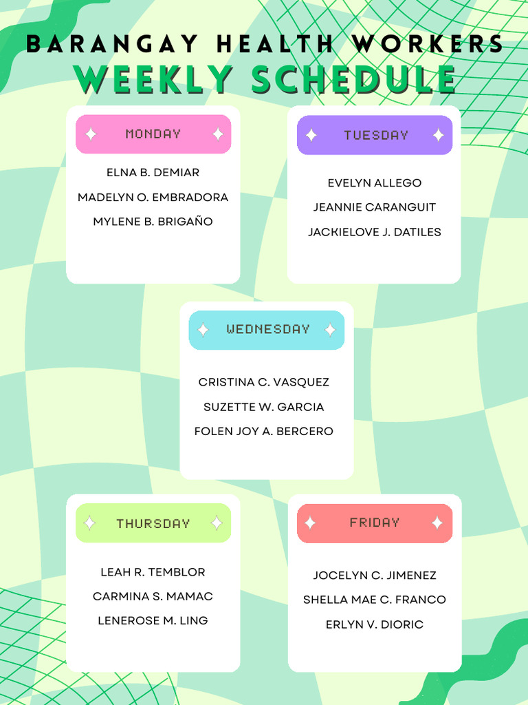 Orange Retro Style Personal Weekly Schedule Instagram Post (A4) | PDF