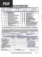 UIL Physical Evaluation Form 2025 | PDF | Physical Examination | Heart