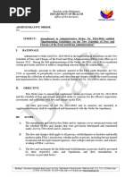 Updated LTO Guidelines for Health Products | PDF | Pharmacy | Food And ...