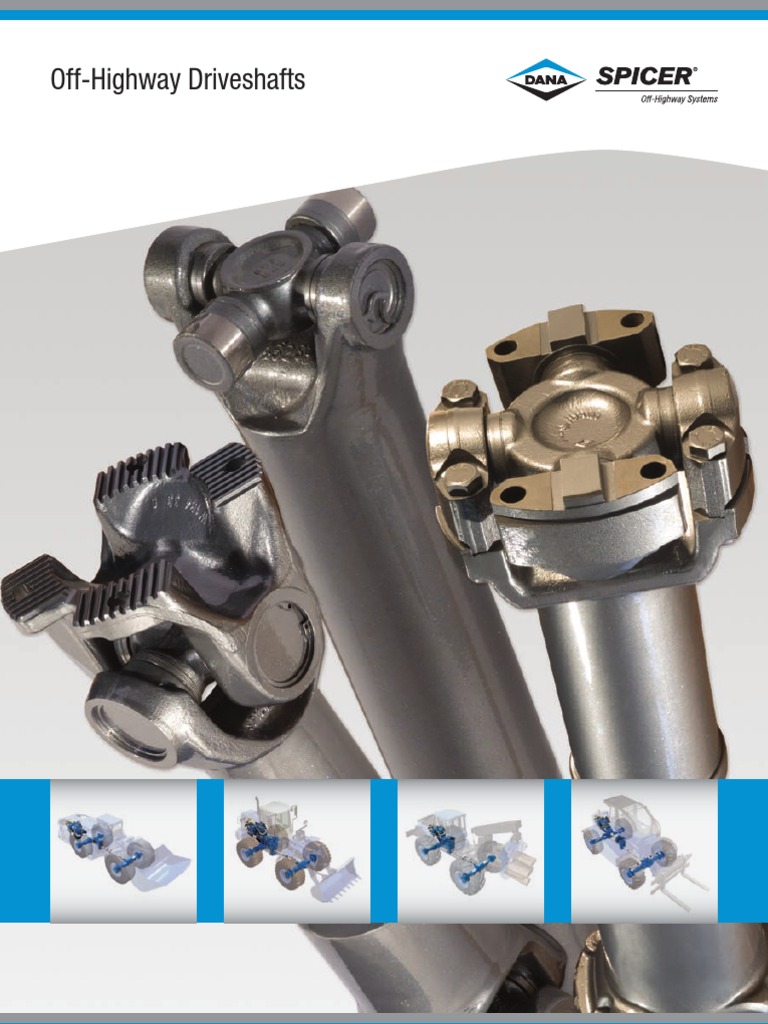 Catalog DANA Prop Shafts | PDF | Motor Oil | Vehicles