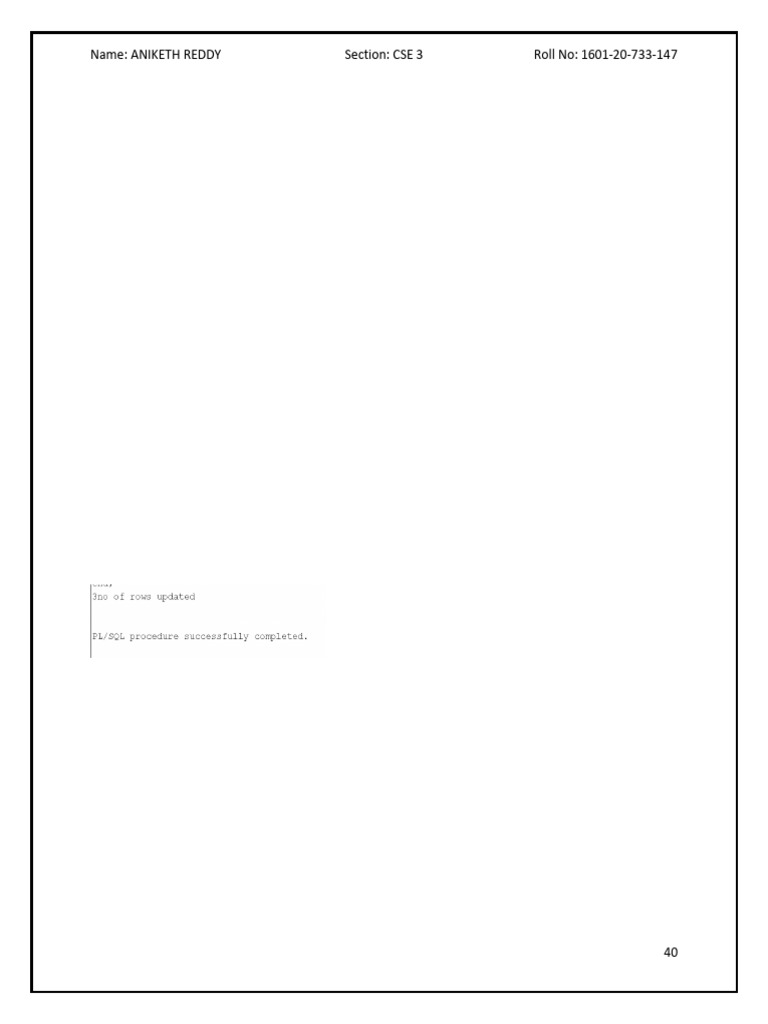 Aniketh Record DBMS_removed | PDF | Databases | Data Management Software