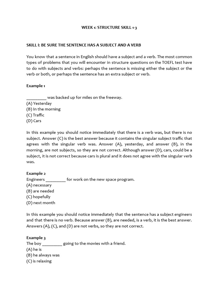 2. Week 2_structure Skill 1_3 (Rina).Docx (1) | PDF