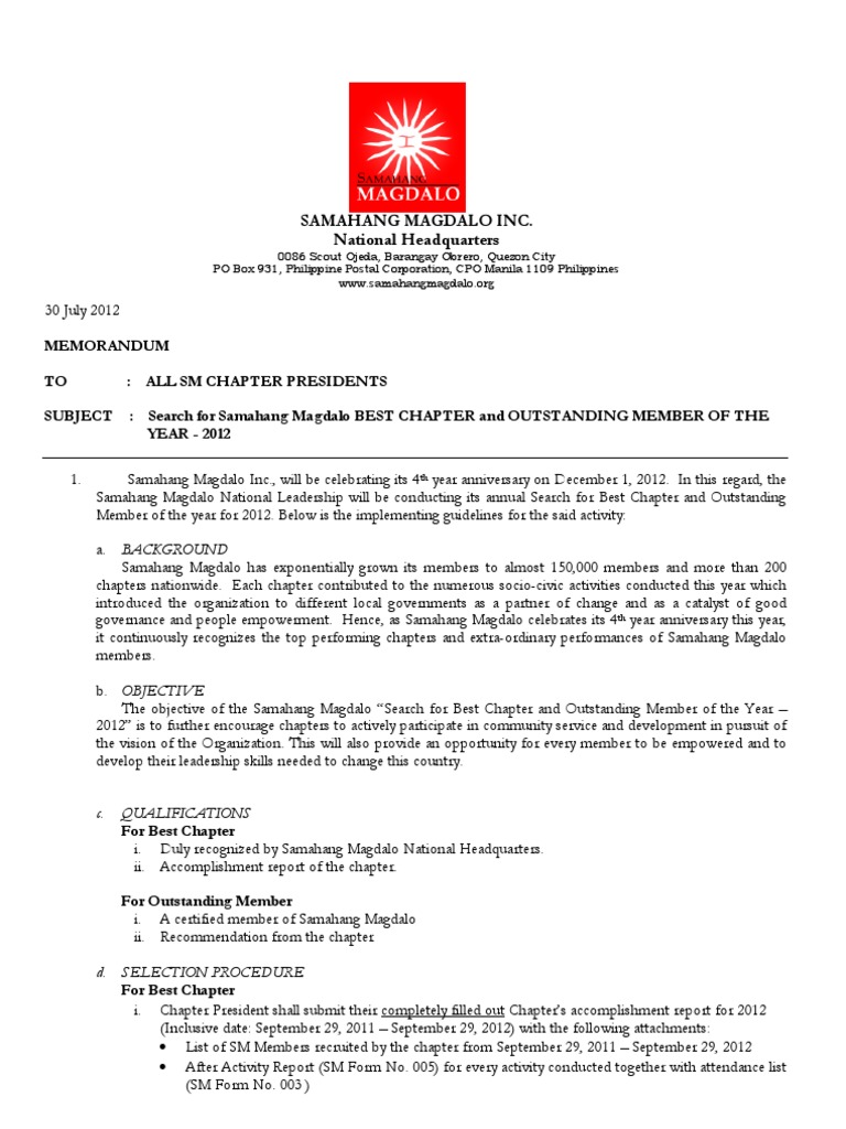 Memo - BC and OM | Download Free PDF | Government | Business