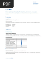 TDS Byk-346 en | PDF | Silicone | Surfactant