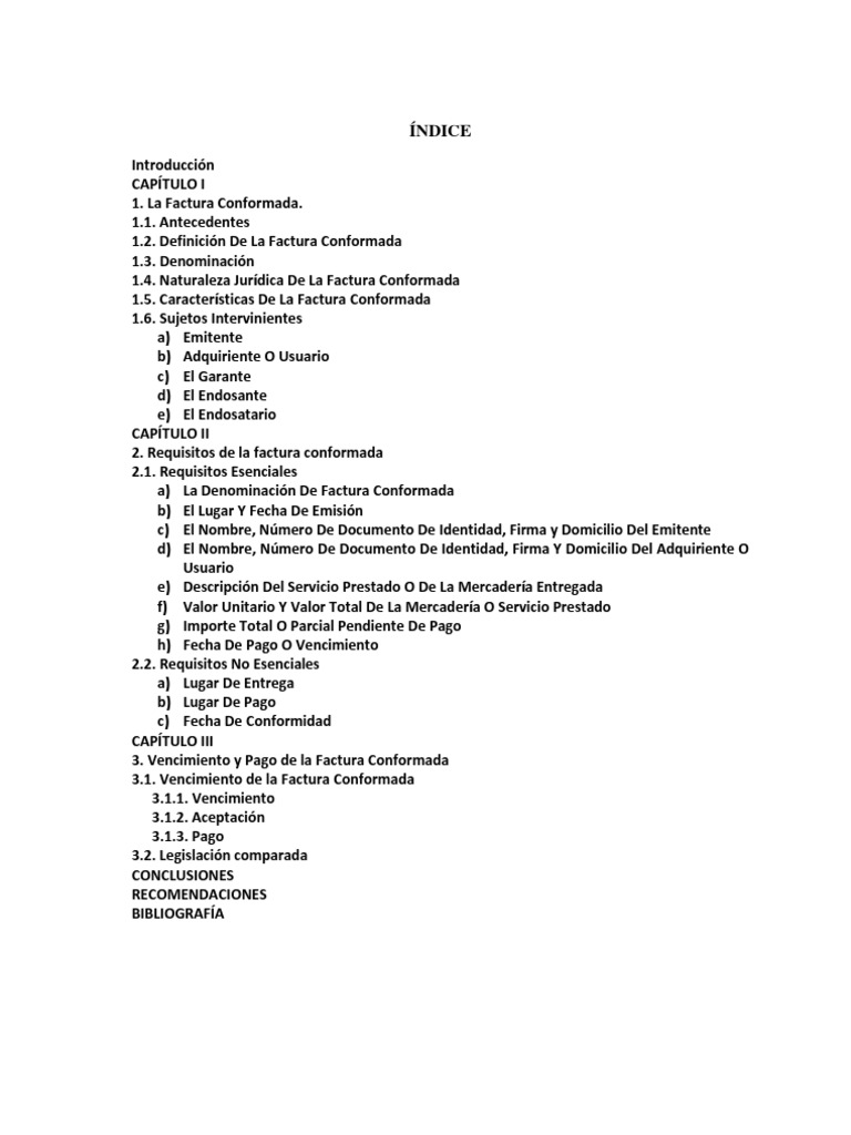 Factura Conformada: Definición y Requisitos | PDF | Pagos | Factura