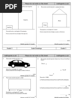 Scale Diagrams: Drawing and Interpretation | PDF | Geometry