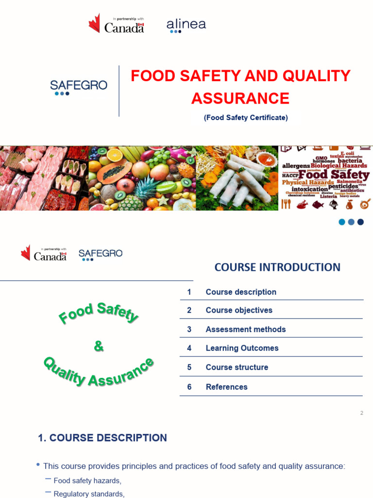 Food Safety and Quality Assurance - ENG | PDF | Quality Assurance ...
