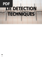 Components of a Polygraph Machine | PDF | Polygraph | Breathing