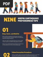 Earthquake Duck, Cover, and Hold Tips | PDF