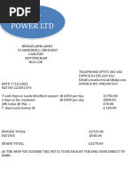 RingGo VAT Parking Receipt - Wallsend | PDF