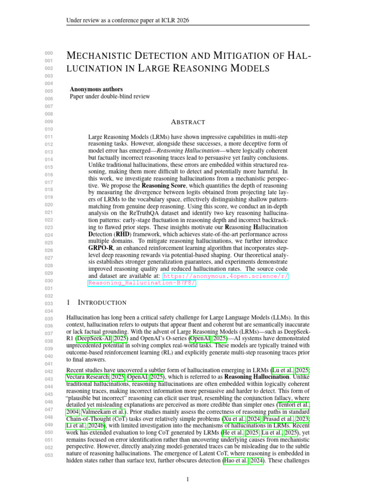 Mechanistic Detection and Mitigation of Hallucination in Large ...