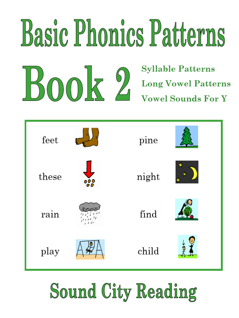 Basic Phonics Patterns Book 2 | PDF | Phonics | Consonant