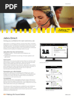 Jabra Direct Software Overview | PDF | Bluetooth | Usb
