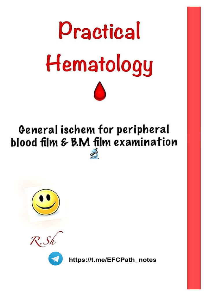Smile Notes Inجميل جميل ورائع جدا جدا Practical 55Hematology | PDF ...