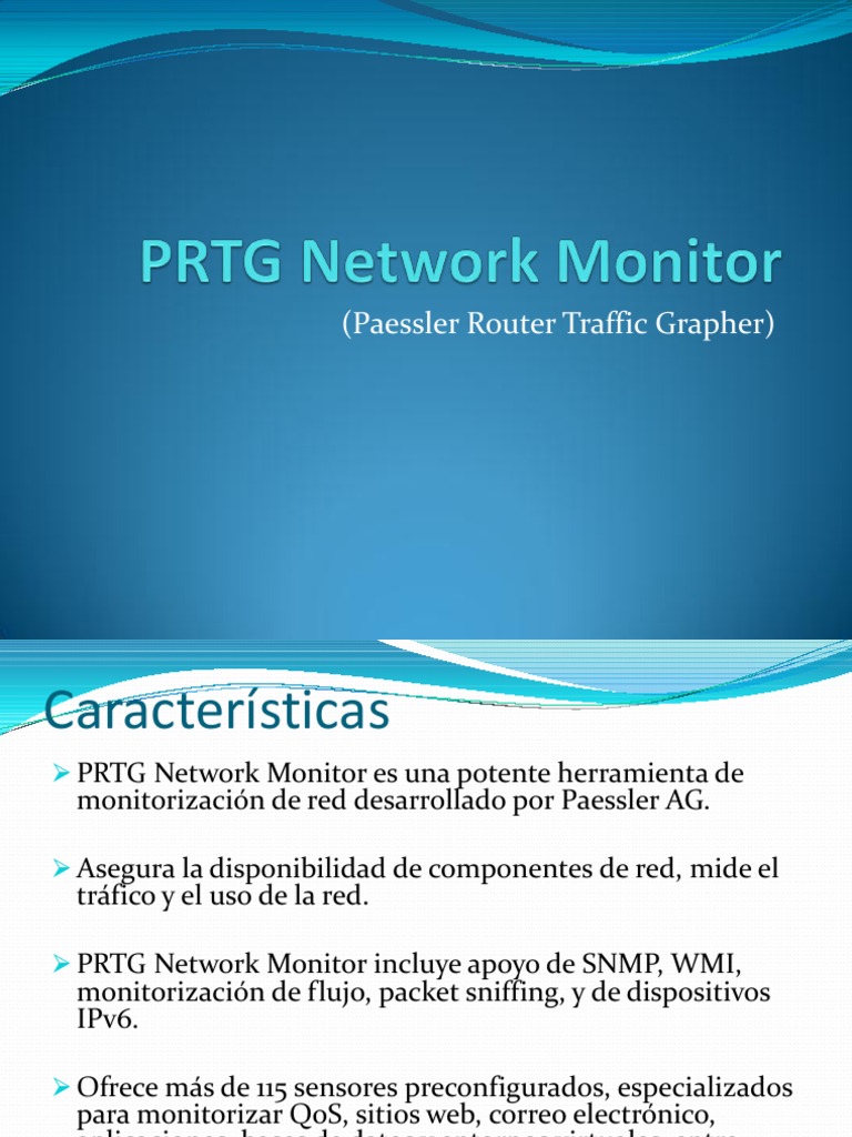 PRTG Network Monitor | PDF