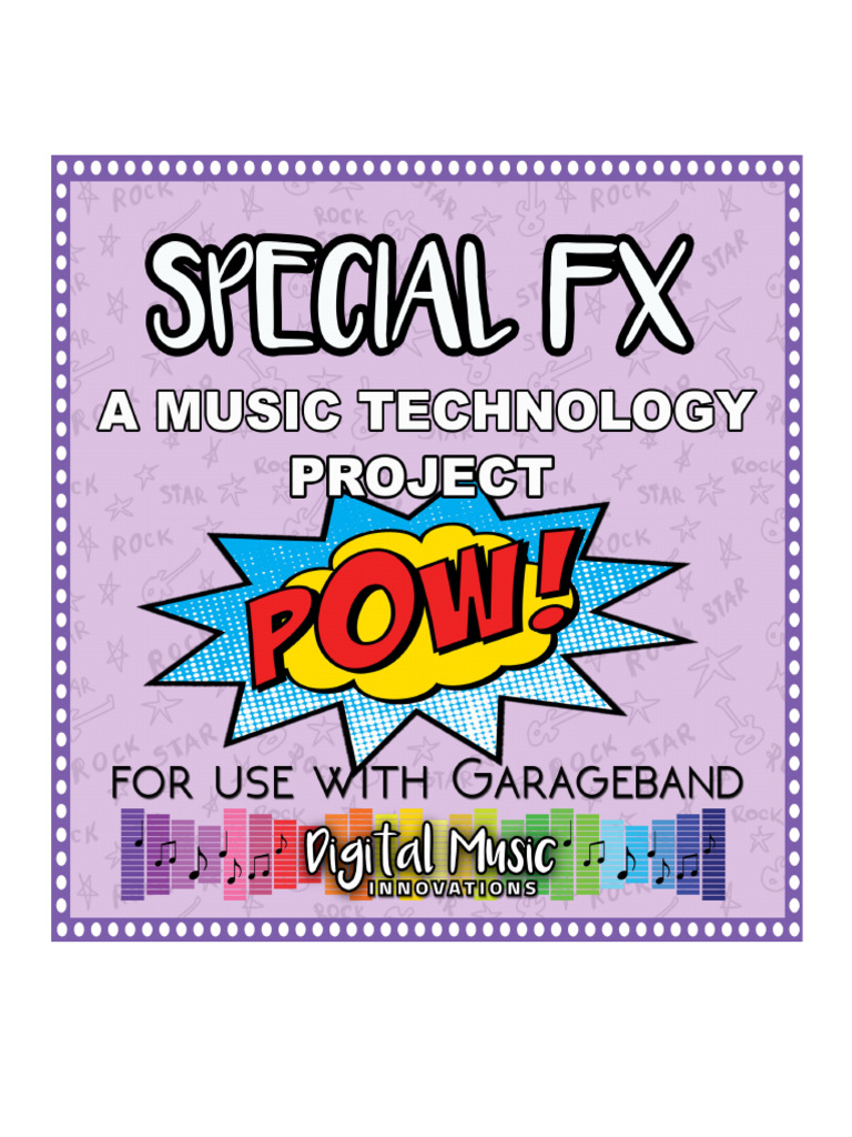 MusicTechProject1SpecialFX 1 | PDF | Garage Band | Teachers