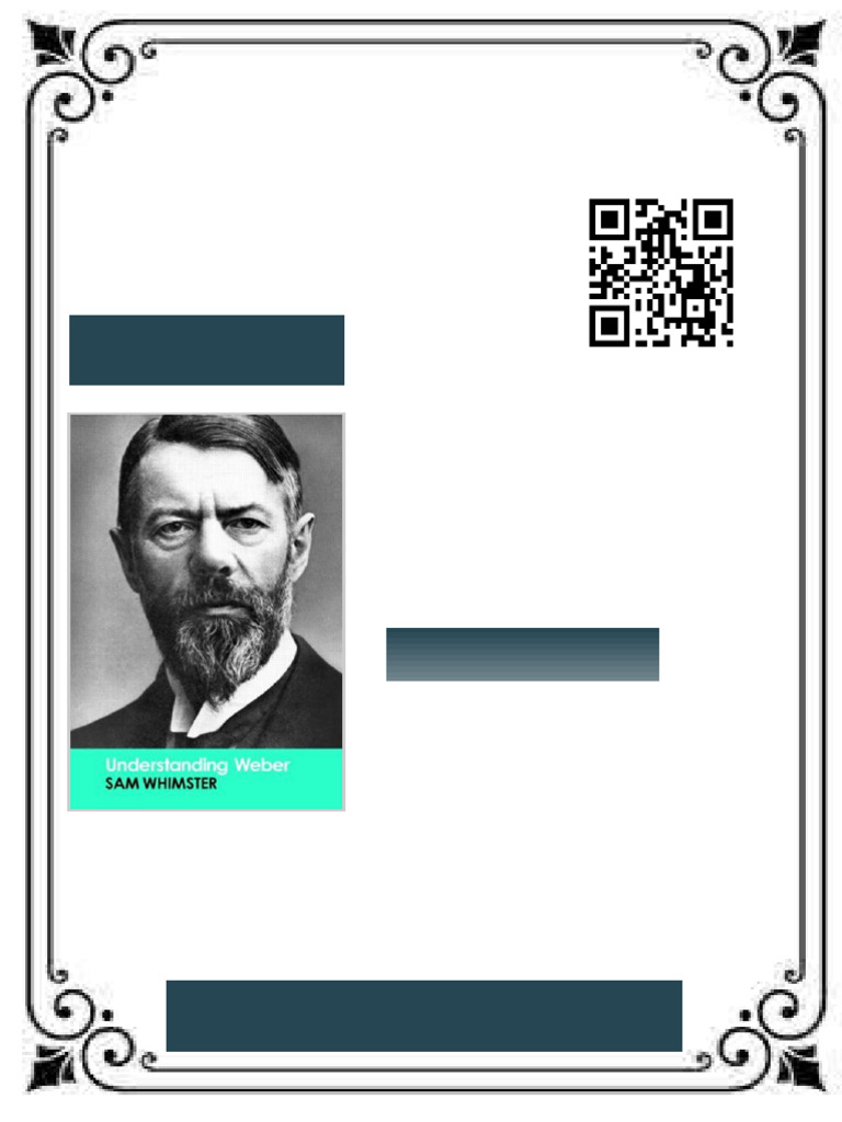 Understanding Weber Sam Whimster Ebook Testbank Solutions Remastered ...