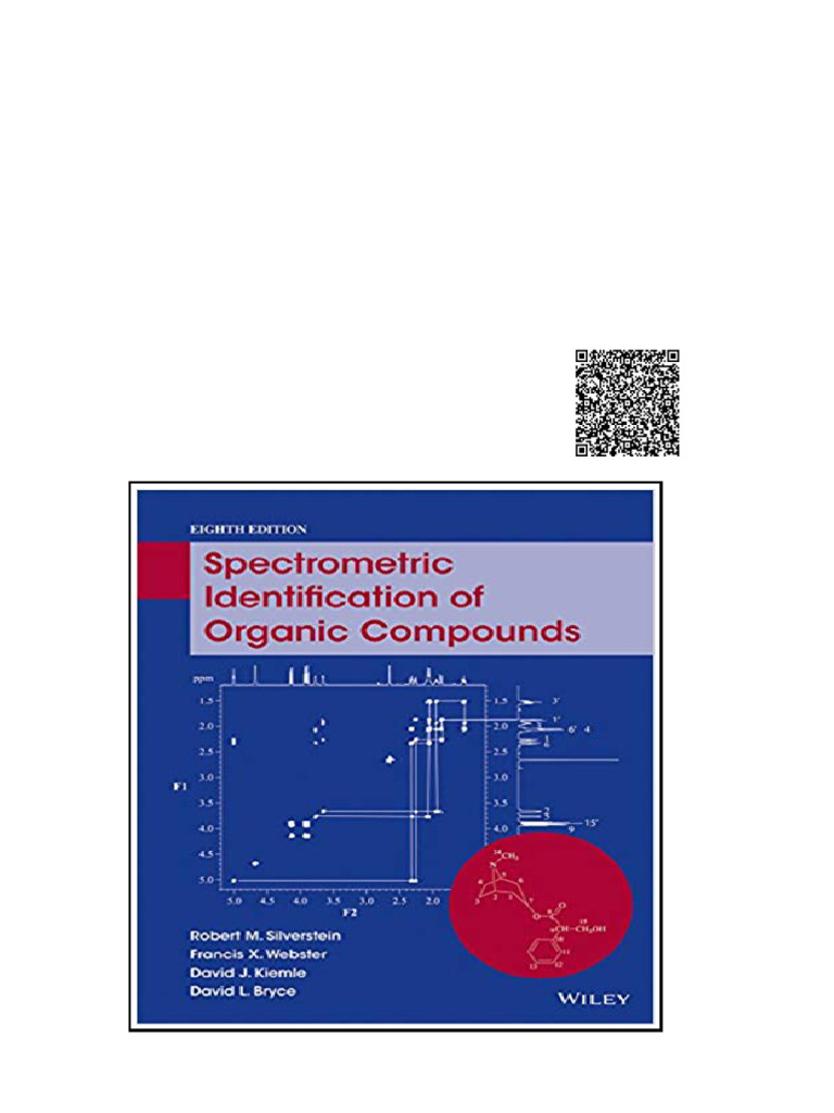 Solution Manual for Spectrometric Identification of Organic Compounds ...