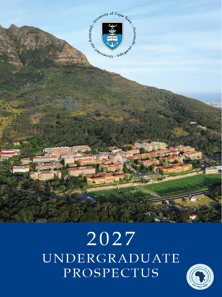 2027 Uct Undergraduate Prospectus 3 March 2026 | PDF | University And ...
