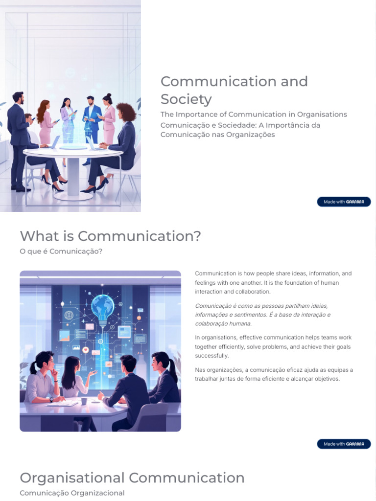 Communication and Society | PDF | Comunicação