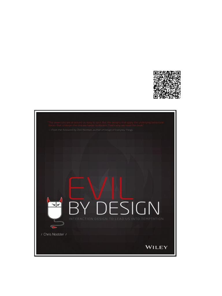 Evil by Design Chris Nodder | PDF