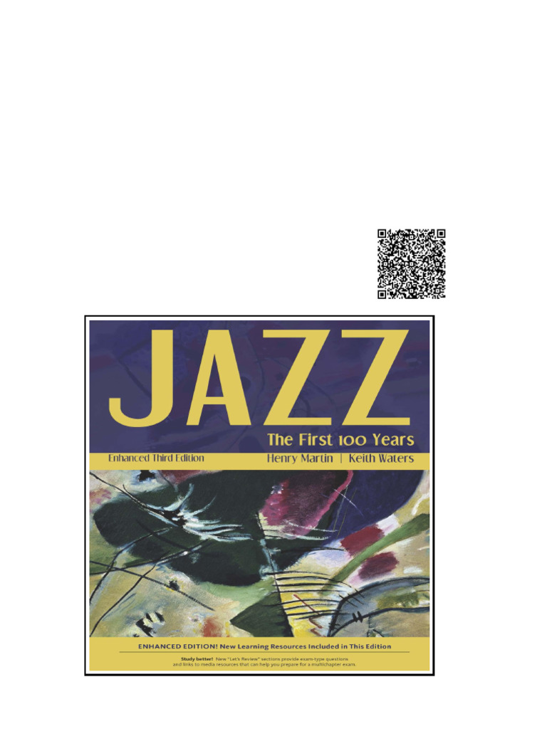 Jazz The First 100 Years Enhanced Media 3rd Edition by Henry Martin ...