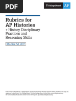 AP World History LEQ Scoring Guide | PDF | Argument | Cognition