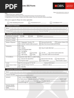 DBS Interbank GIRO Application Form | PDF | Debit Card | Payments