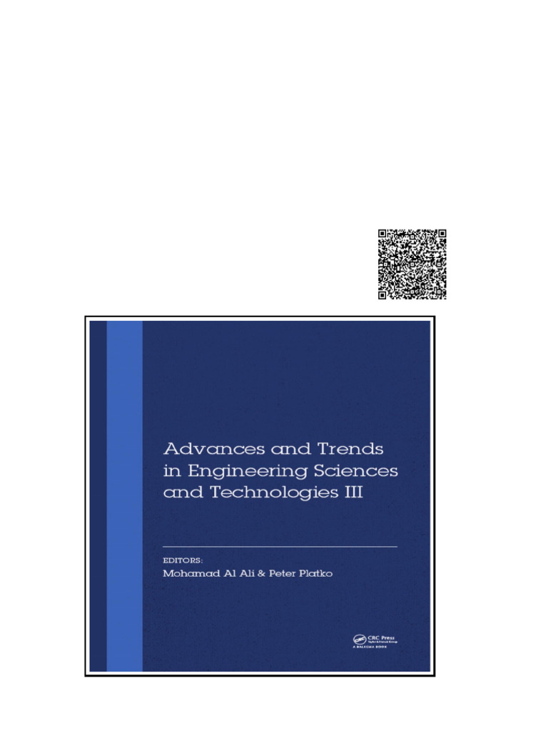 Advances and Trends in Engineering Sciences and Technologies III ...