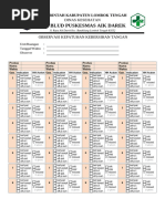 Hand Hygiene Audit Observation Form | PDF