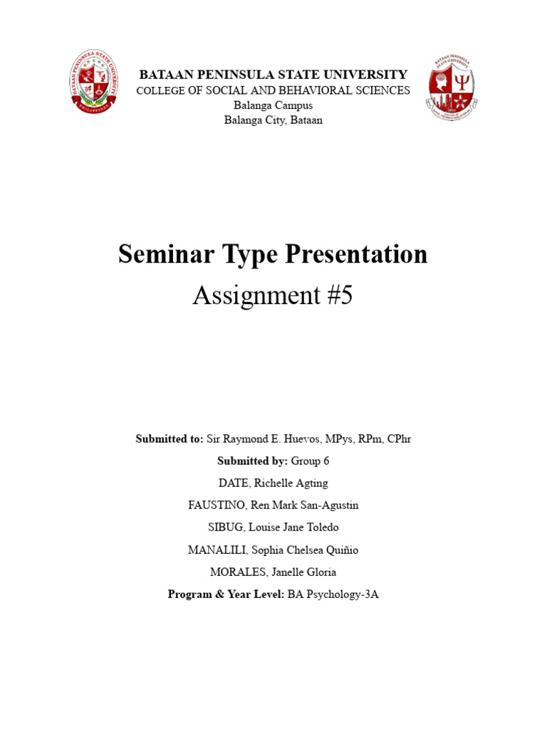 GROUP6 - SHRM Seminar Type Presentation - BAP-3A | PDF | Human Resource ...
