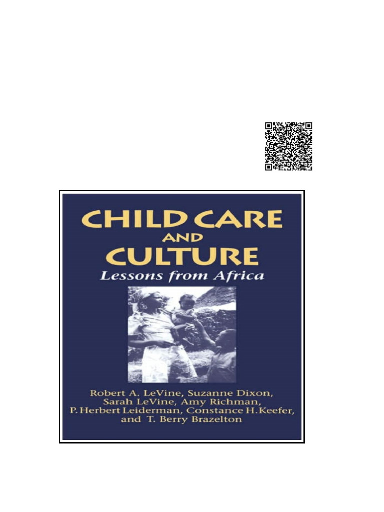 Child Care and Culture Lessons From Africa | PDF | Evolution | Homology ...