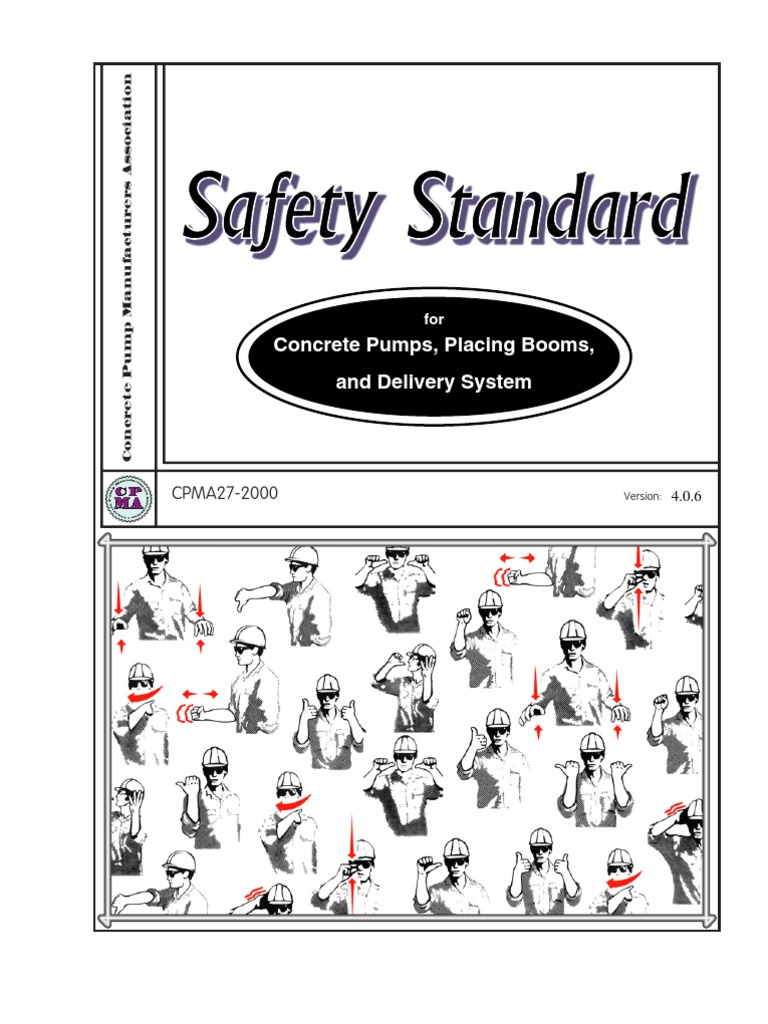 Safety Standard Concrete Pumps | Valve | Machines