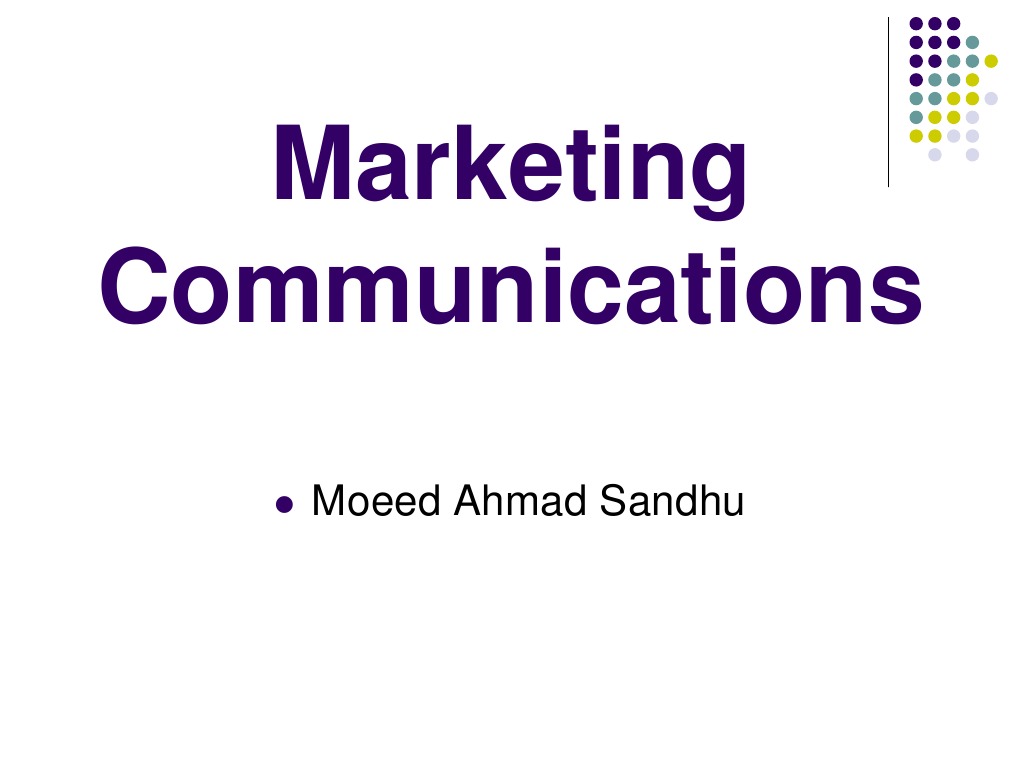 Marketing Communication | PDF | Marketing Communications | Strategic ...
