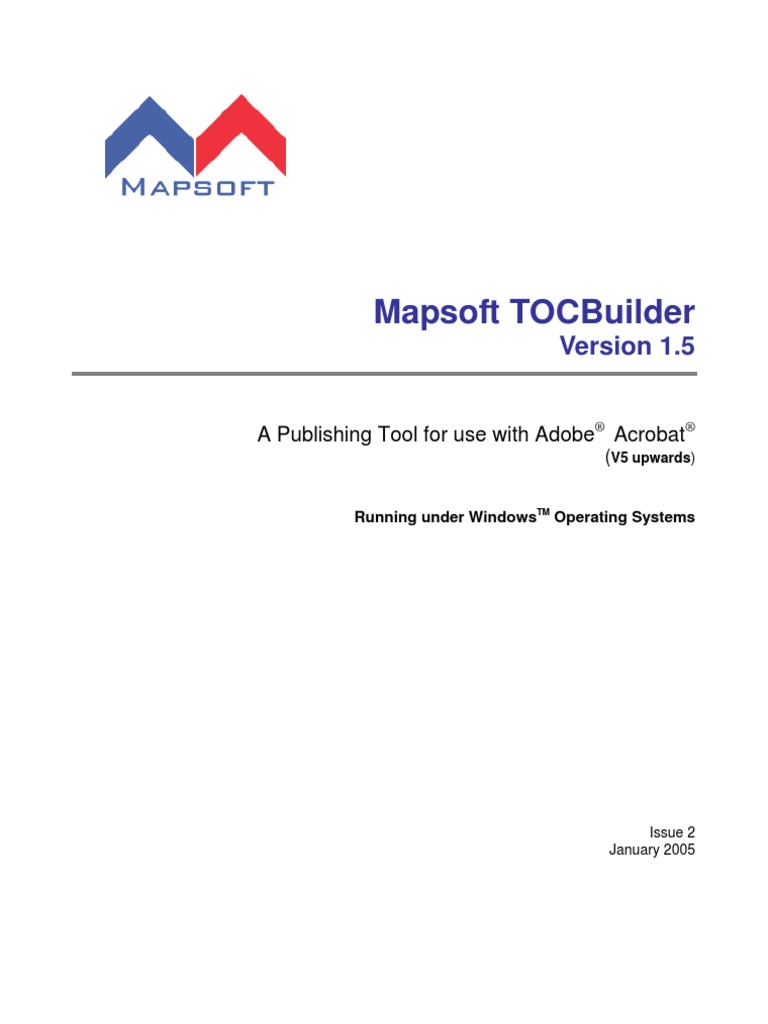 TOCBuilder User Guide | PDF | Hierarchy | Typefaces