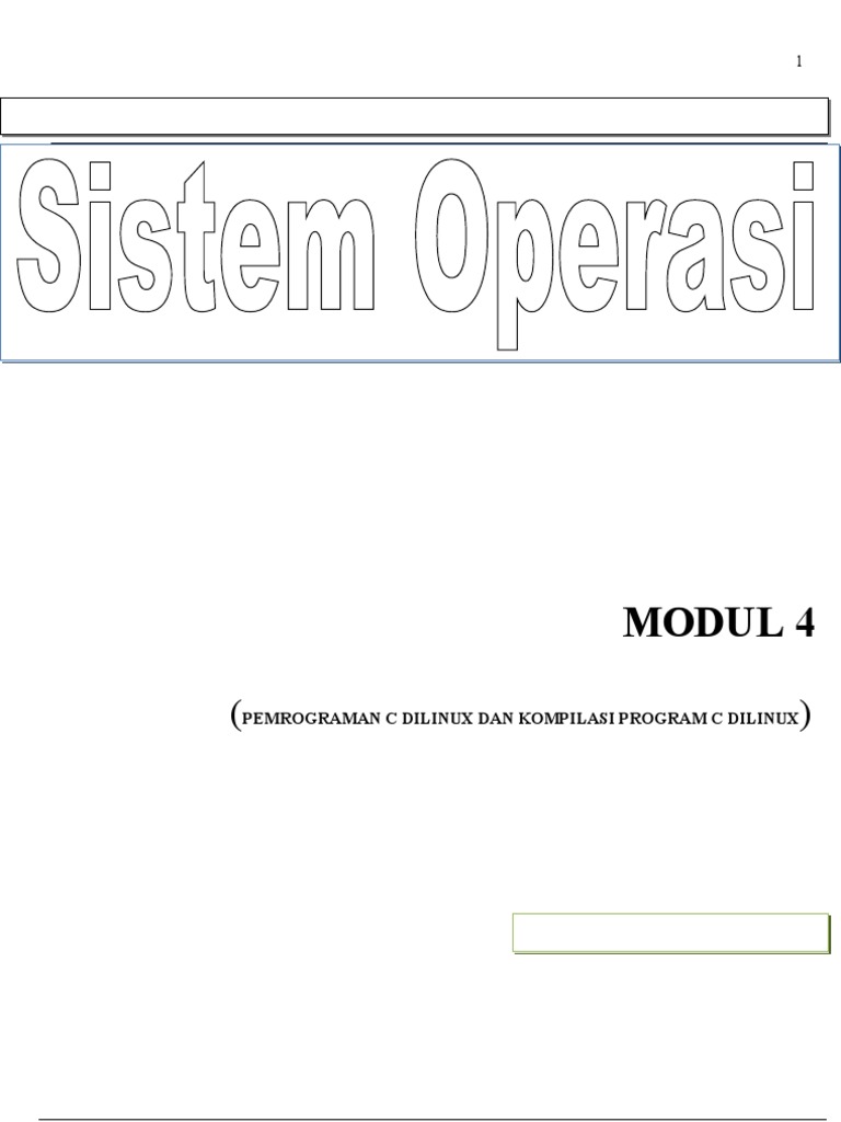 Modul 4 Sisop | PDF